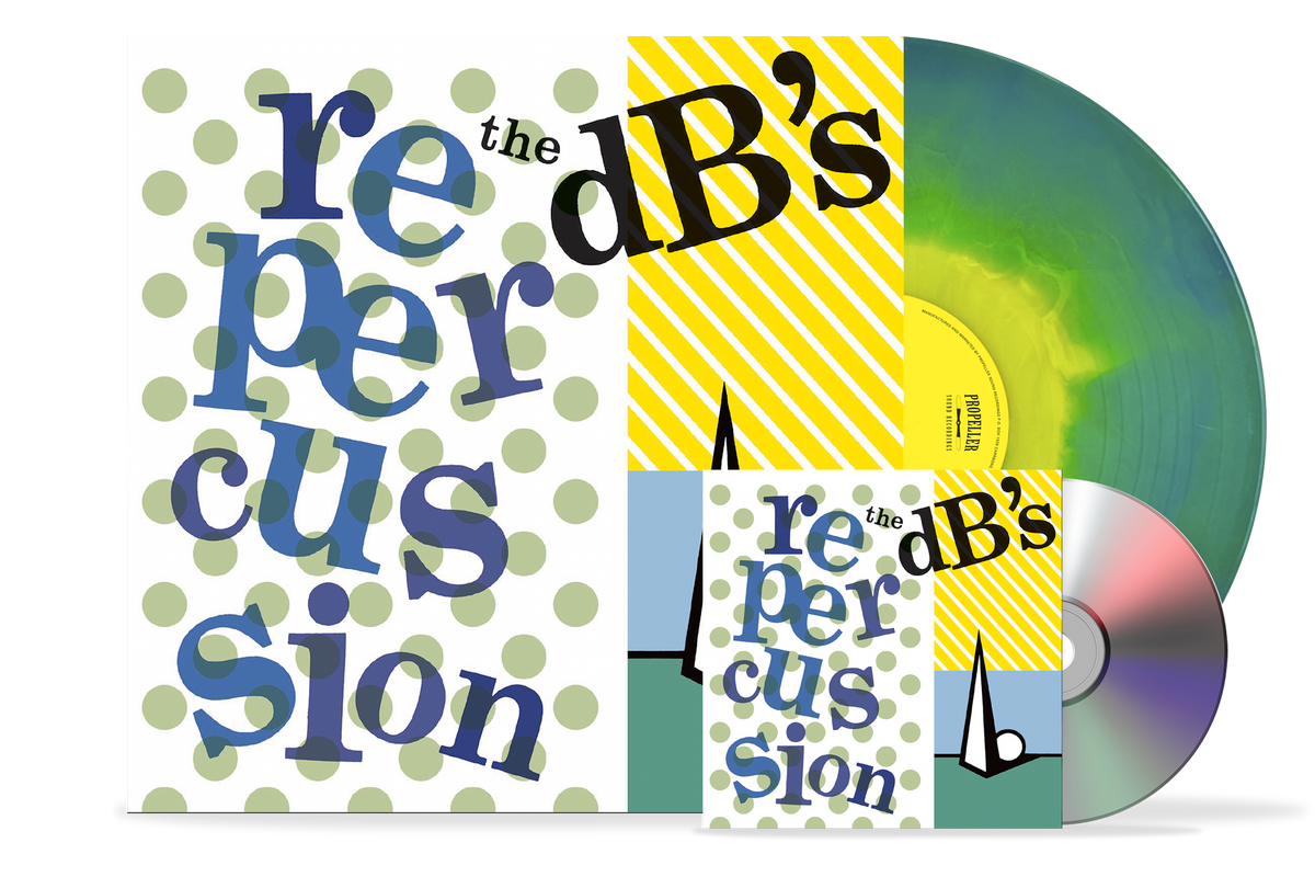 The dB's "Repercussion" Blue-Yellow-Green Sunrise Vinyl + CD Bundle ...